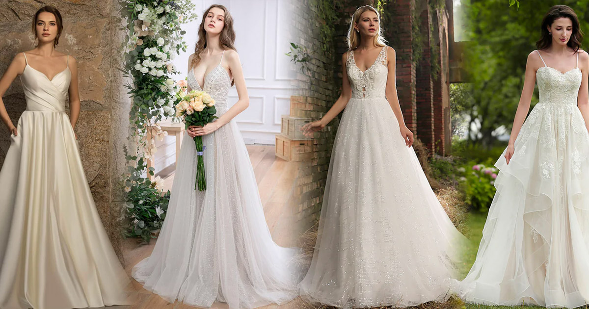 Pragtige Trourokke 2026 Bruidsrokke Koop Aanlyn - ZOOEK