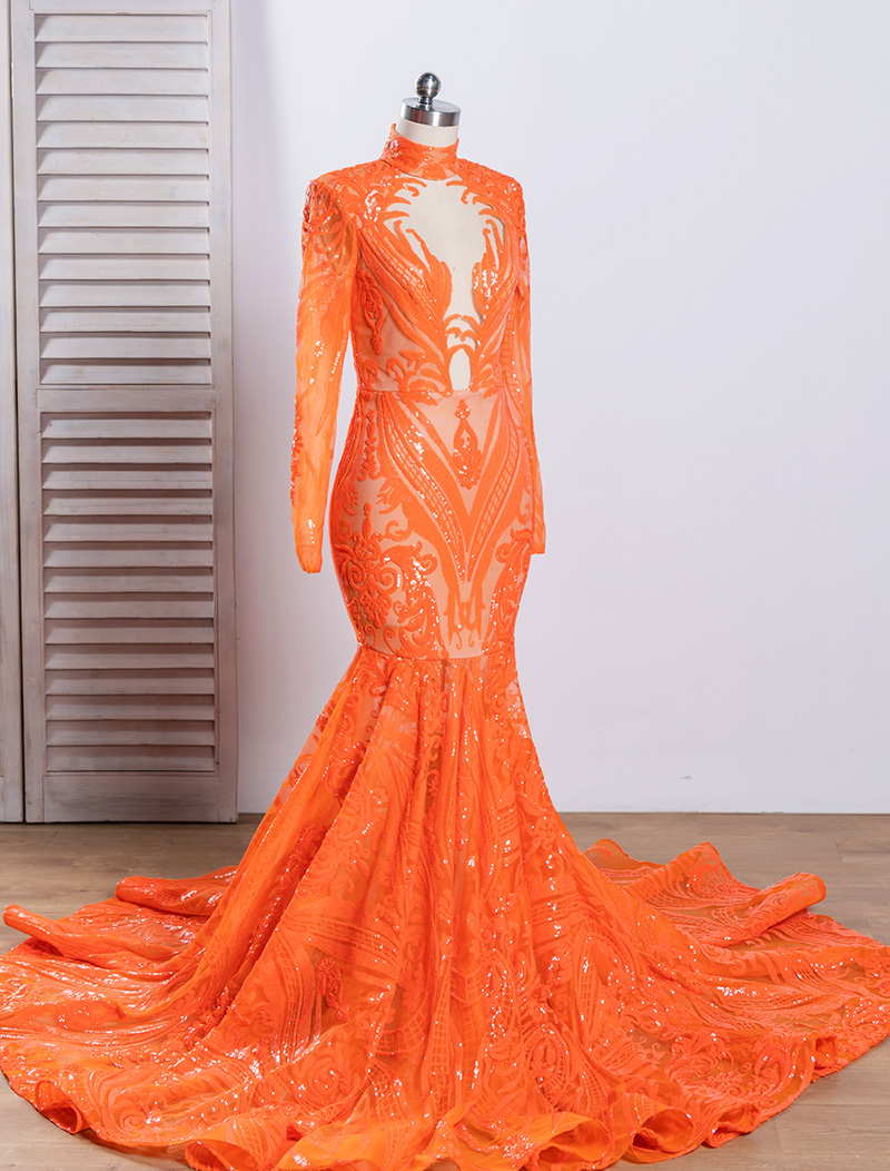 Geometric Pattern Special Occasion Dresses Bridal Gowns - ZOOEK