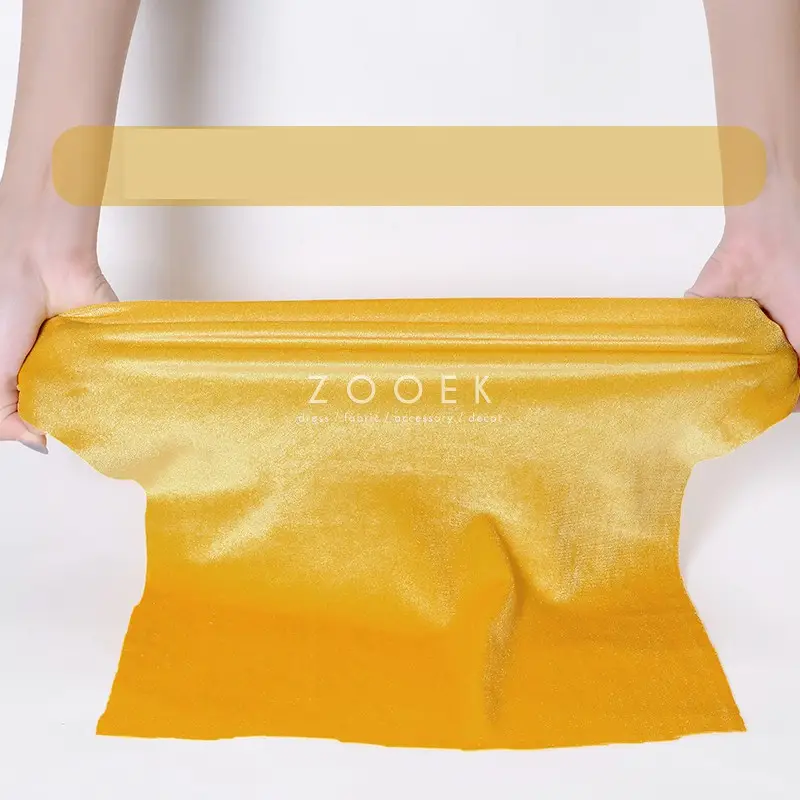 Polyester Stretch Korea Velvet Fabric by the Yard - ZOOEK