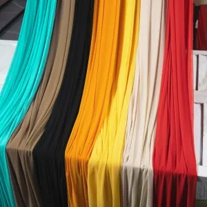 Polyester Stretch Korea Velvet Fabric by the Yard - ZOOEK